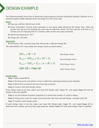 Force Main Design Guide for PVC Pipe | PPTX