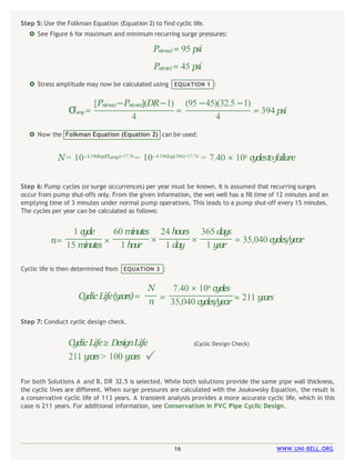 Force Main Design Guide for PVC Pipe | PPTX