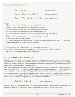 Force Main Design Guide for PVC Pipe | PPTX