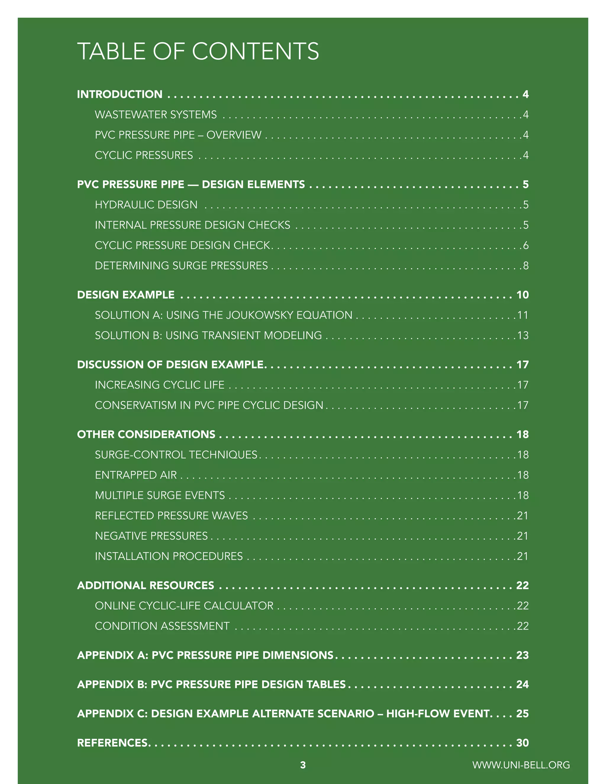 Force Main Design Guide for PVC Pipe | PDF