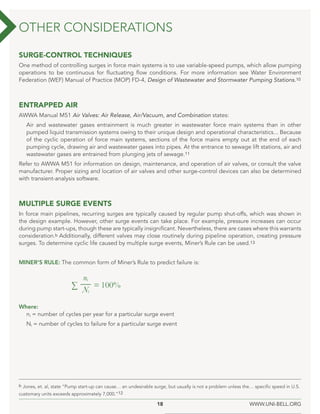 Force Main Design Guide for PVC Pipe | PDF