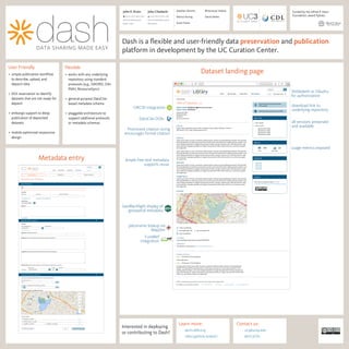 Dash: Data Sharing Made Easy | PDF