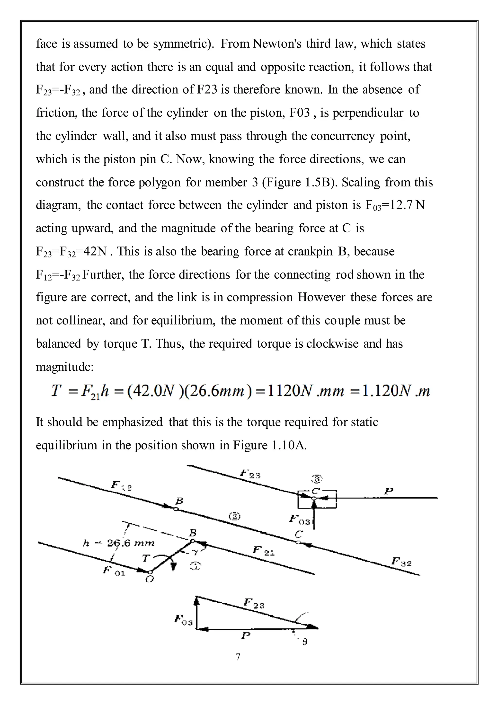 force analysis in civil engineering force | PDF