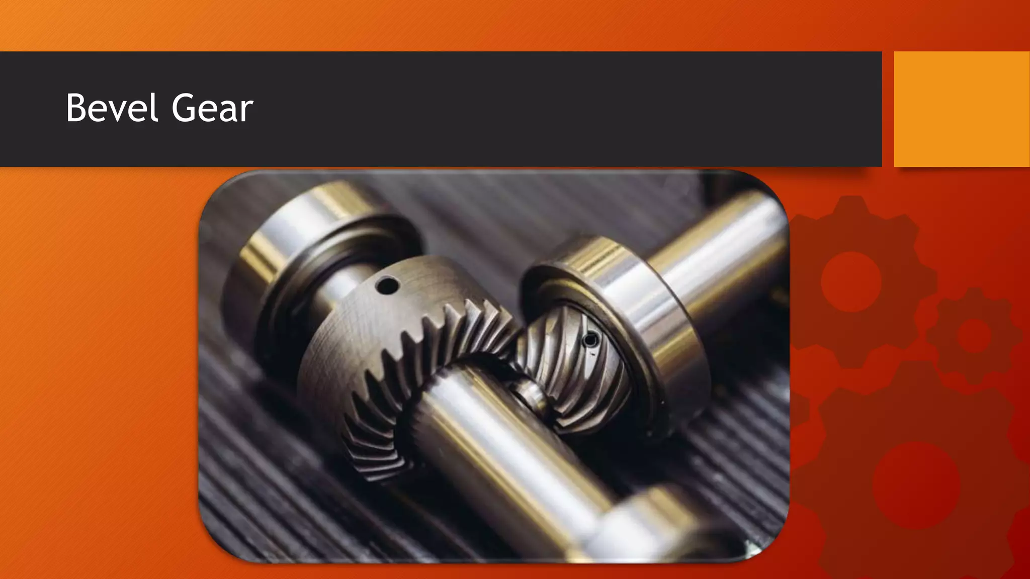 Force analysis of bevel gears | PPTX