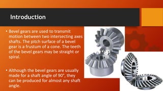 Force analysis of bevel gears | PPTX