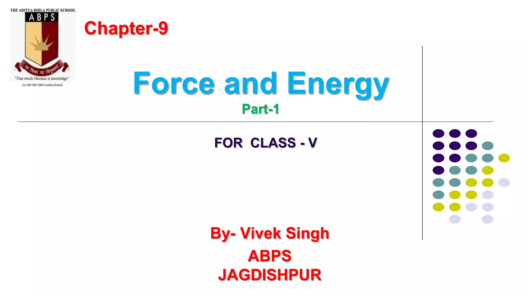 Force and energy part 1 | PPT
