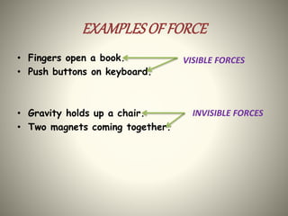 Force and its types | PPTX