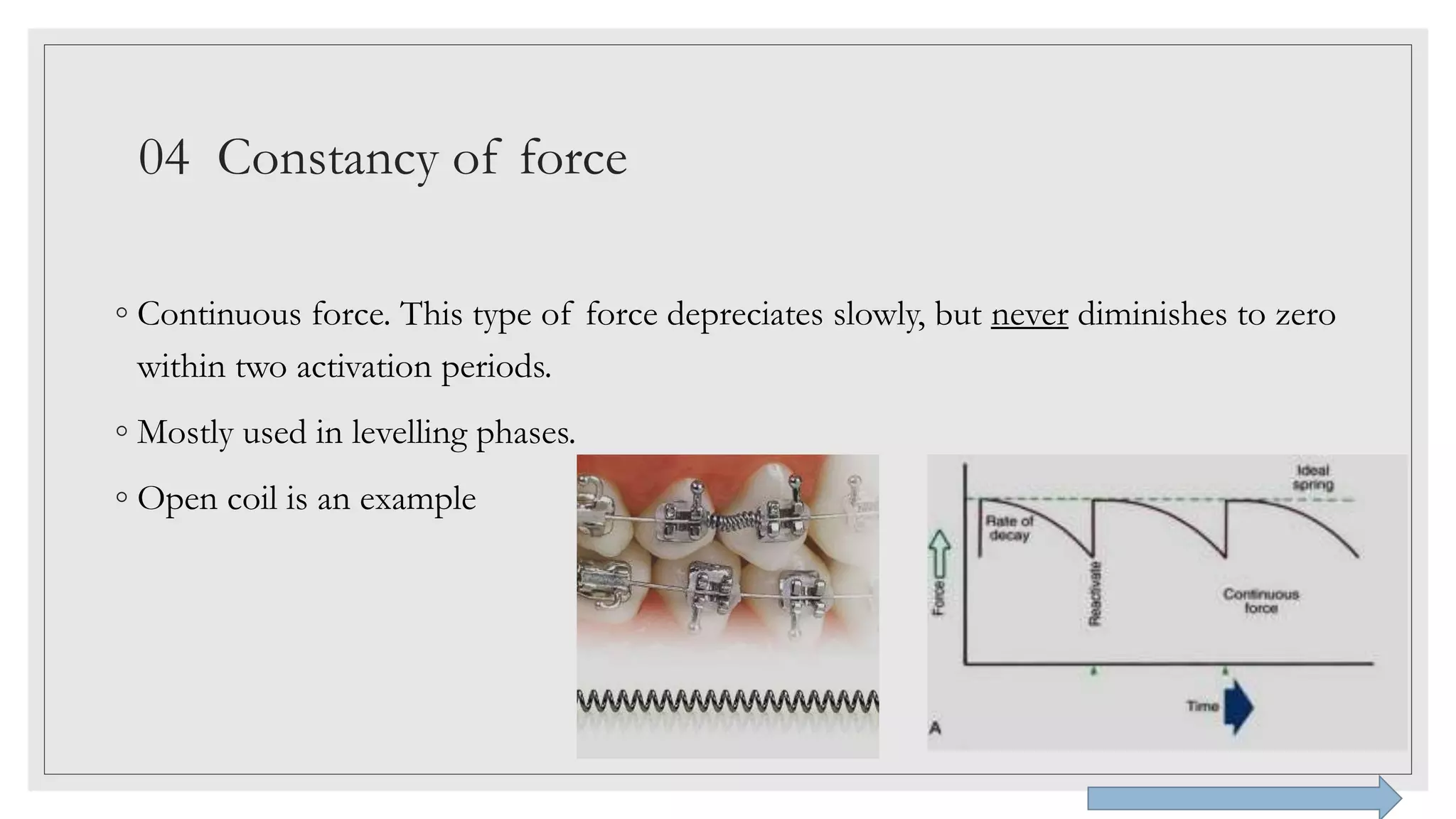 Force and its use in orthodontics | PPTX