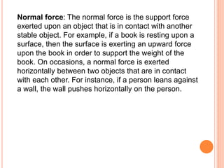 Force and laws of motion | PPT