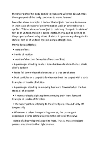 Force and laws of motion By R K Chaudhari | PDF