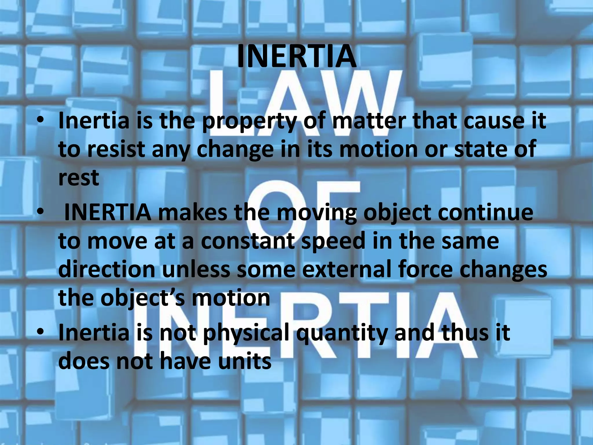 Force And Laws Of Motion | PPTX
