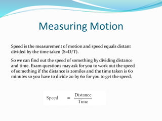 Force and motion | PPT