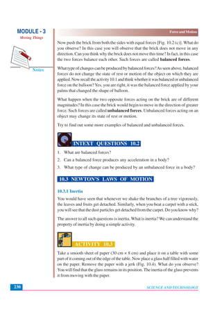 Force and motion | PDF