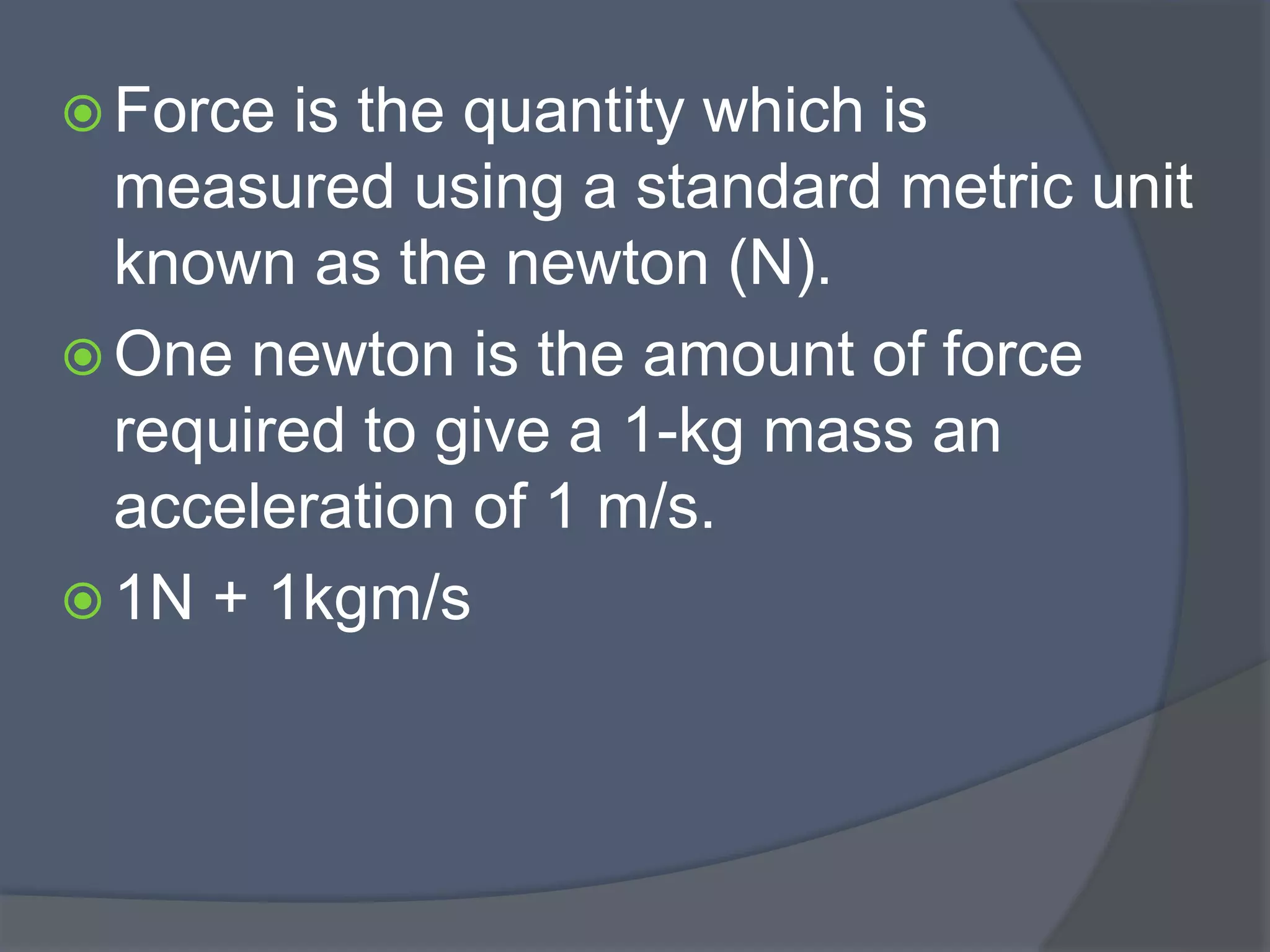 Force and Motion | PPTX