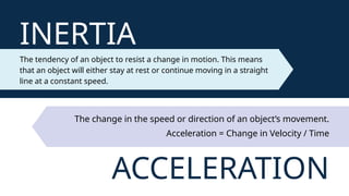 Newton's laws of Force and Motion...pptx