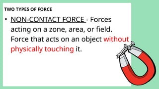 FORCE AND MOTION LESSON - PHYSICS GRADE 7 | PPTX