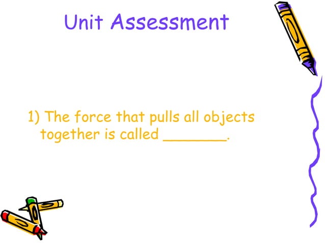 Force and motion assessment | PPT
