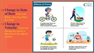 FORCE AND MOTION WITH ITS TYPES AND E.G. | PPT