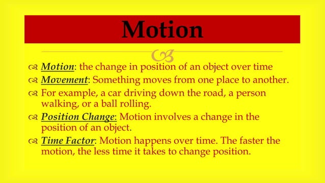 FORCE AND MOTION WITH ITS TYPES AND E.G. | PPT