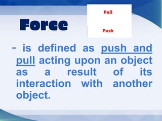 Force and Motion PPT.pptx | Free Download