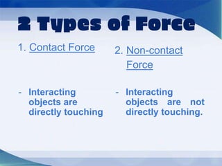 Force and Motion PPT.pptx | Free Download