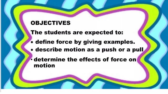 force and motion ppt in science 8 powerpoint | PPTX