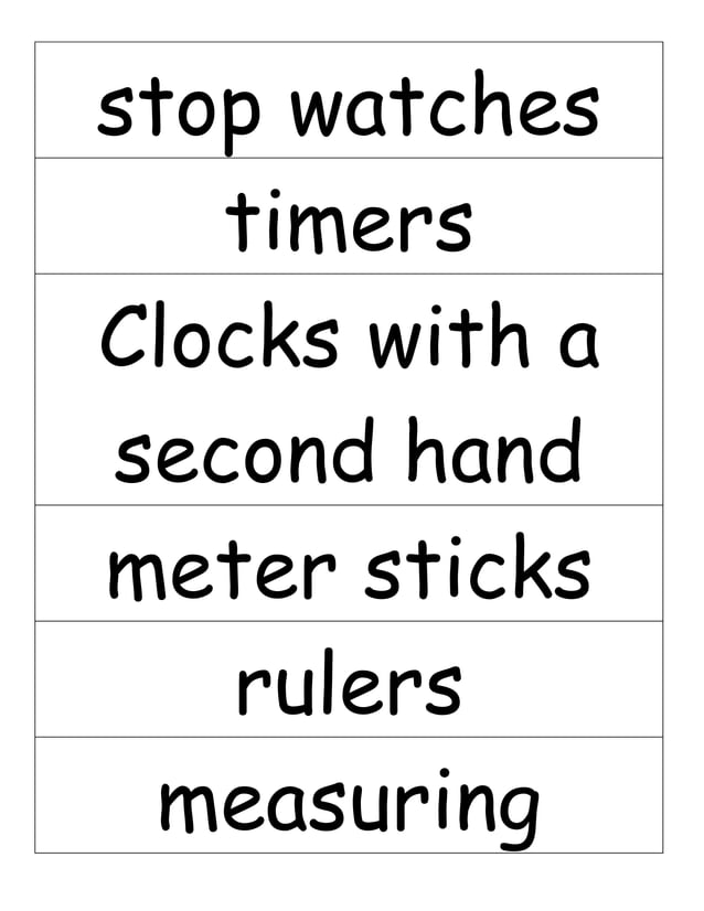 Force And Motion Vocabulary Cards | PDF