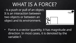 The Force and Newton's Law of Motion.pptx