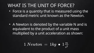 The Force and Newton's Law of Motion.pptx