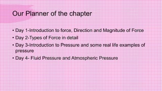 Force and pressure | PPT