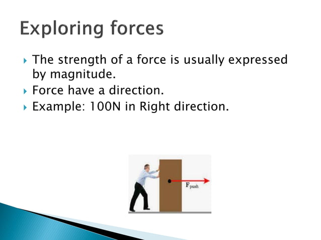 Force and pressure | PDF | Physics | Science