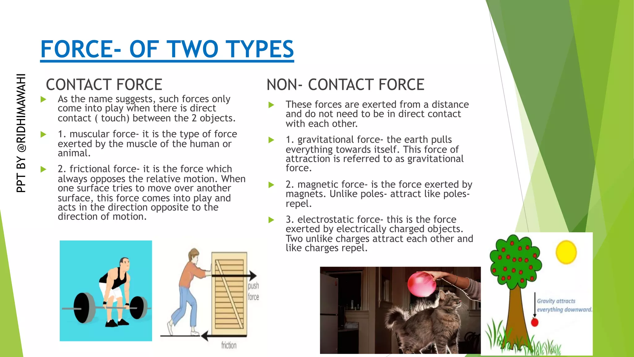 Force and pressure | PDF