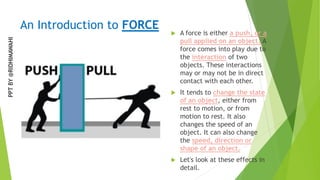 Force and pressure | PDF