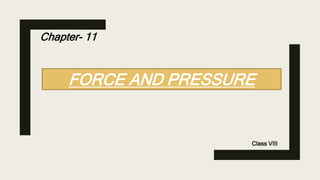 Force and pressure - Part 1 | PPT