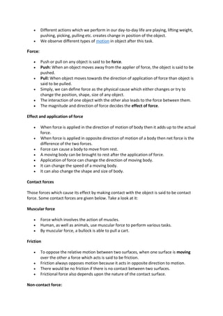Force and Pressure Notes for Class 8.pdf