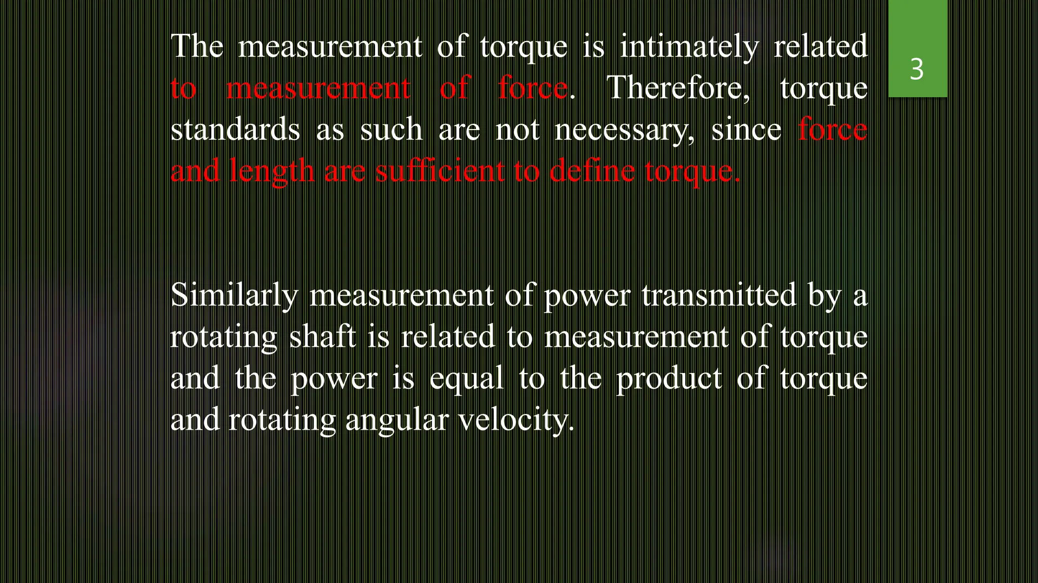 Force and torque measurements.pptx . | PPTX