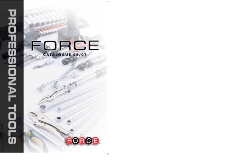 Force Tools Catalogue