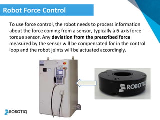 Robot Force Control Introduction | PDF