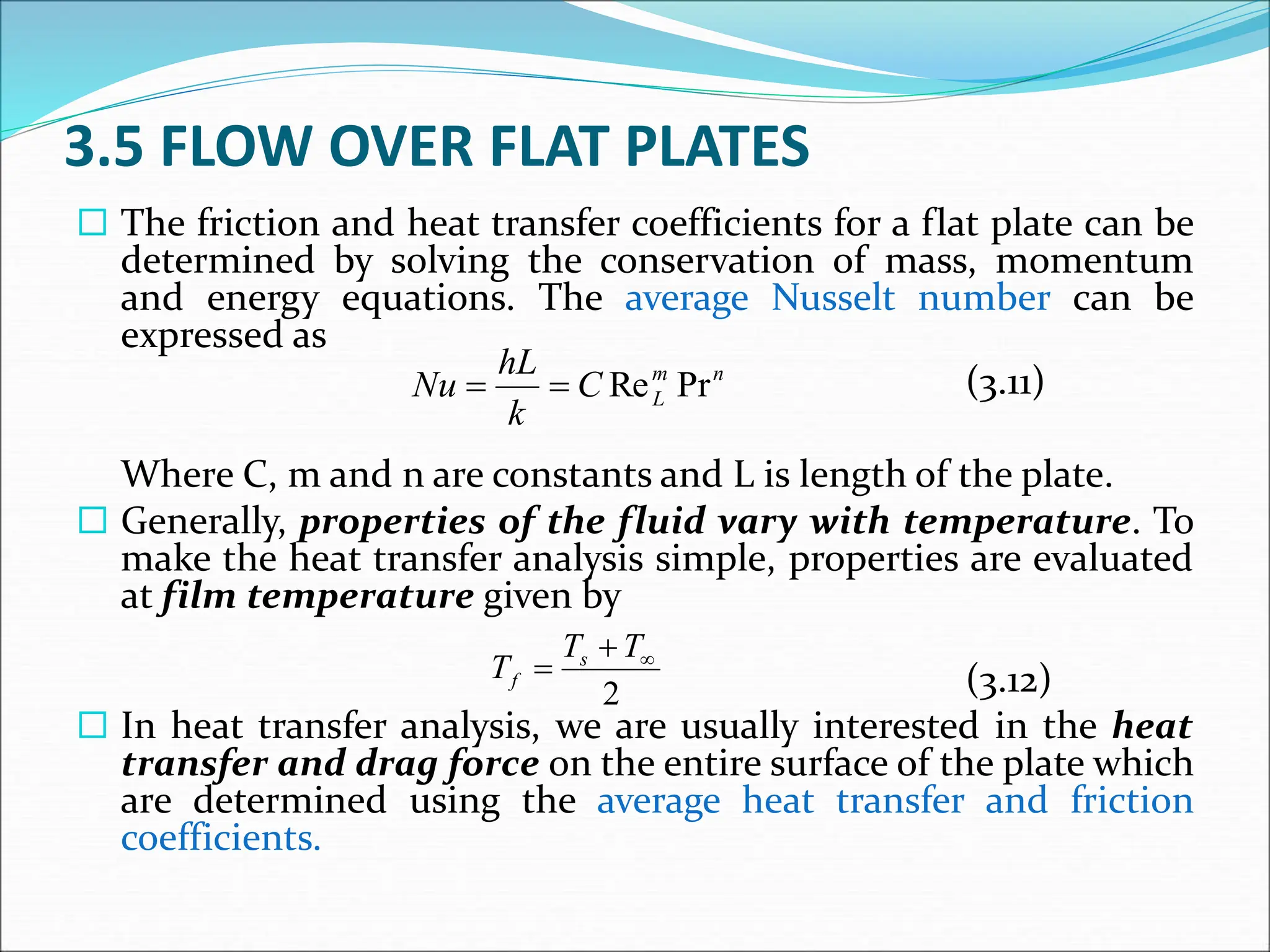 Forced Convection Heat Transfer Chapter 3 Ppt Physics Science