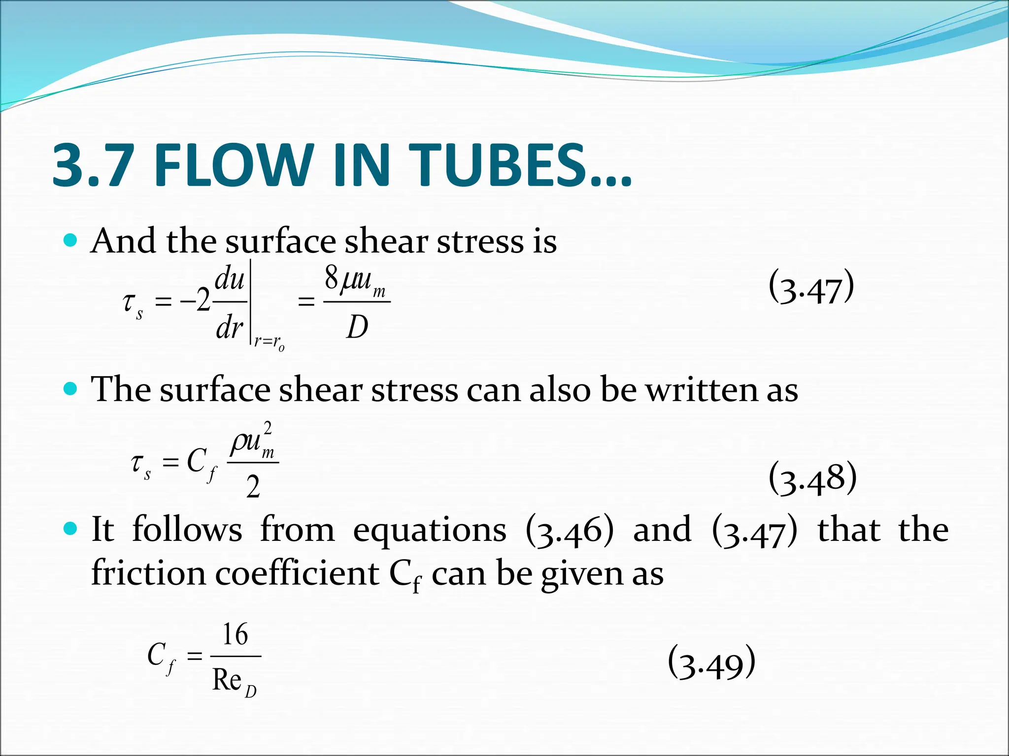 forced convection heat transfer chapter 3.ppt