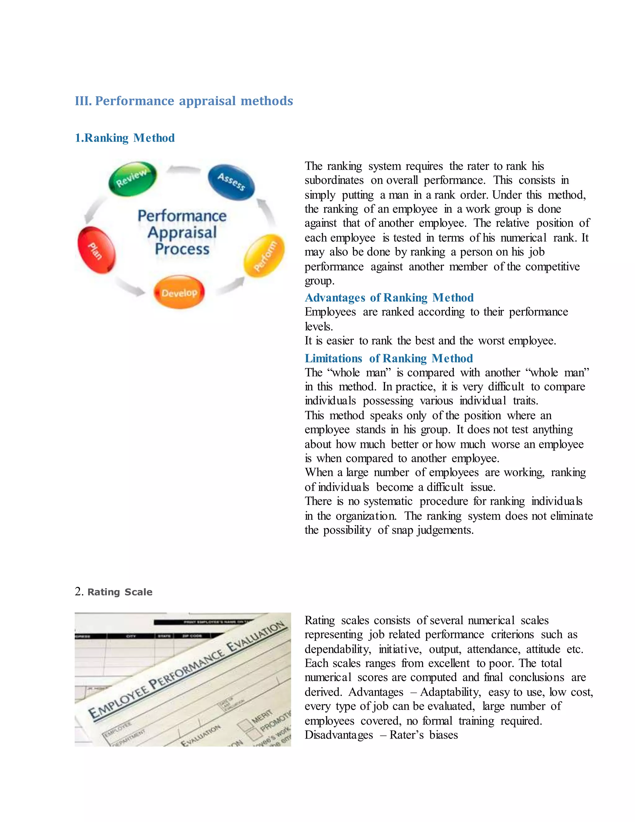 Forced distribution method of performance appraisal | DOCX