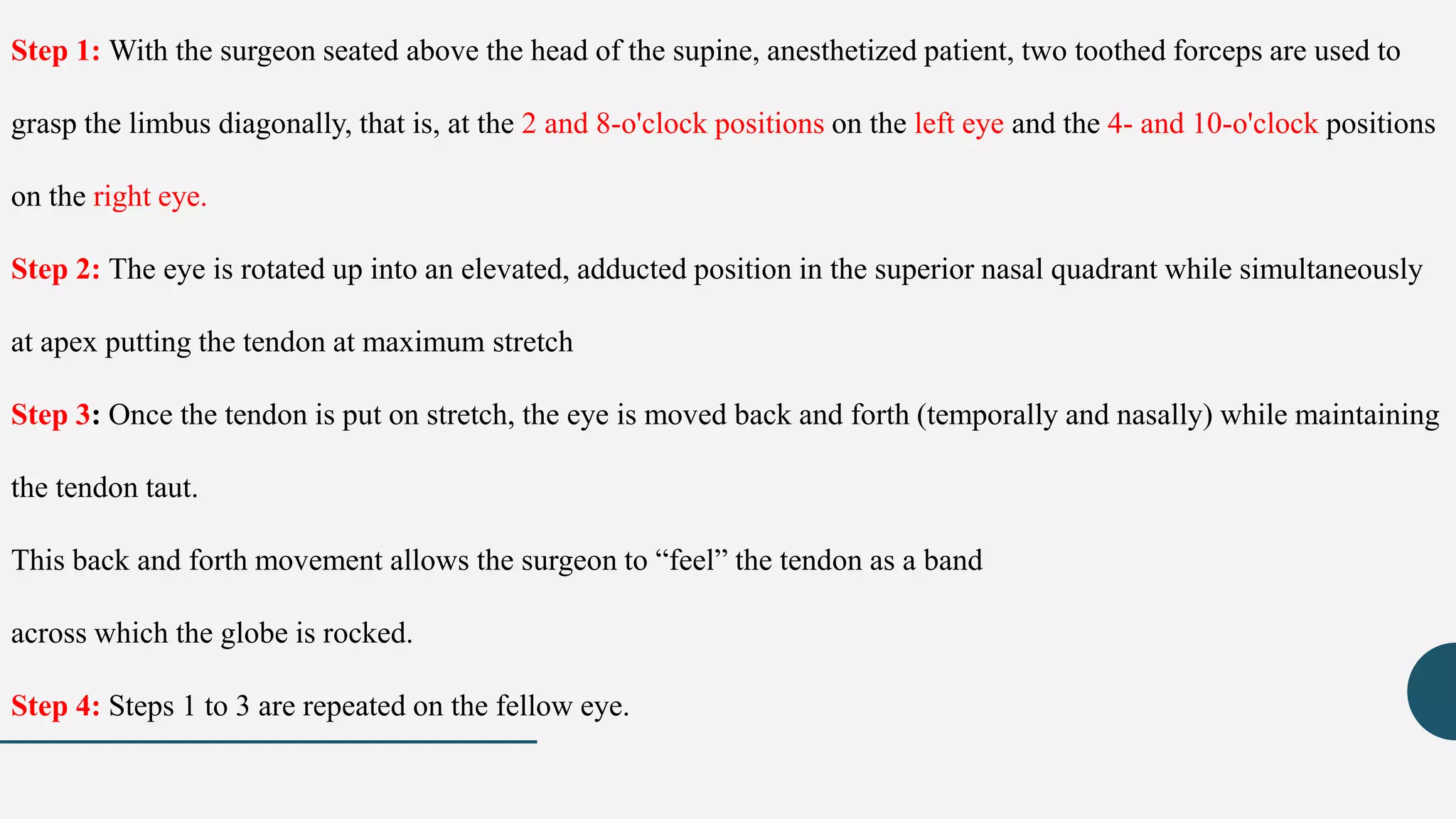 Forced duction test | PPTX