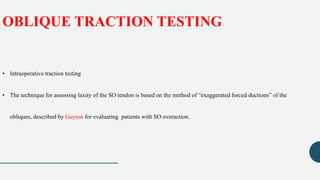 Forced duction test | PPTX