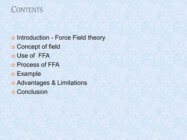 Force field analysis | PPT