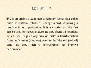 Force field analysis | PPT