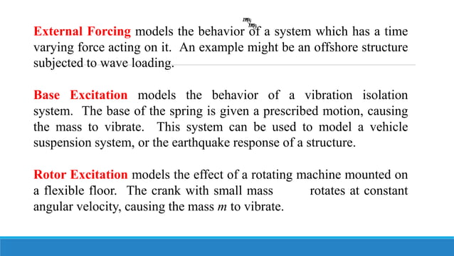 Forced harmonic motion | PPTX | Physics | Science