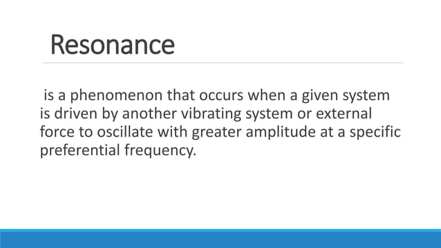 Forced harmonic motion | PPTX | Physics | Science