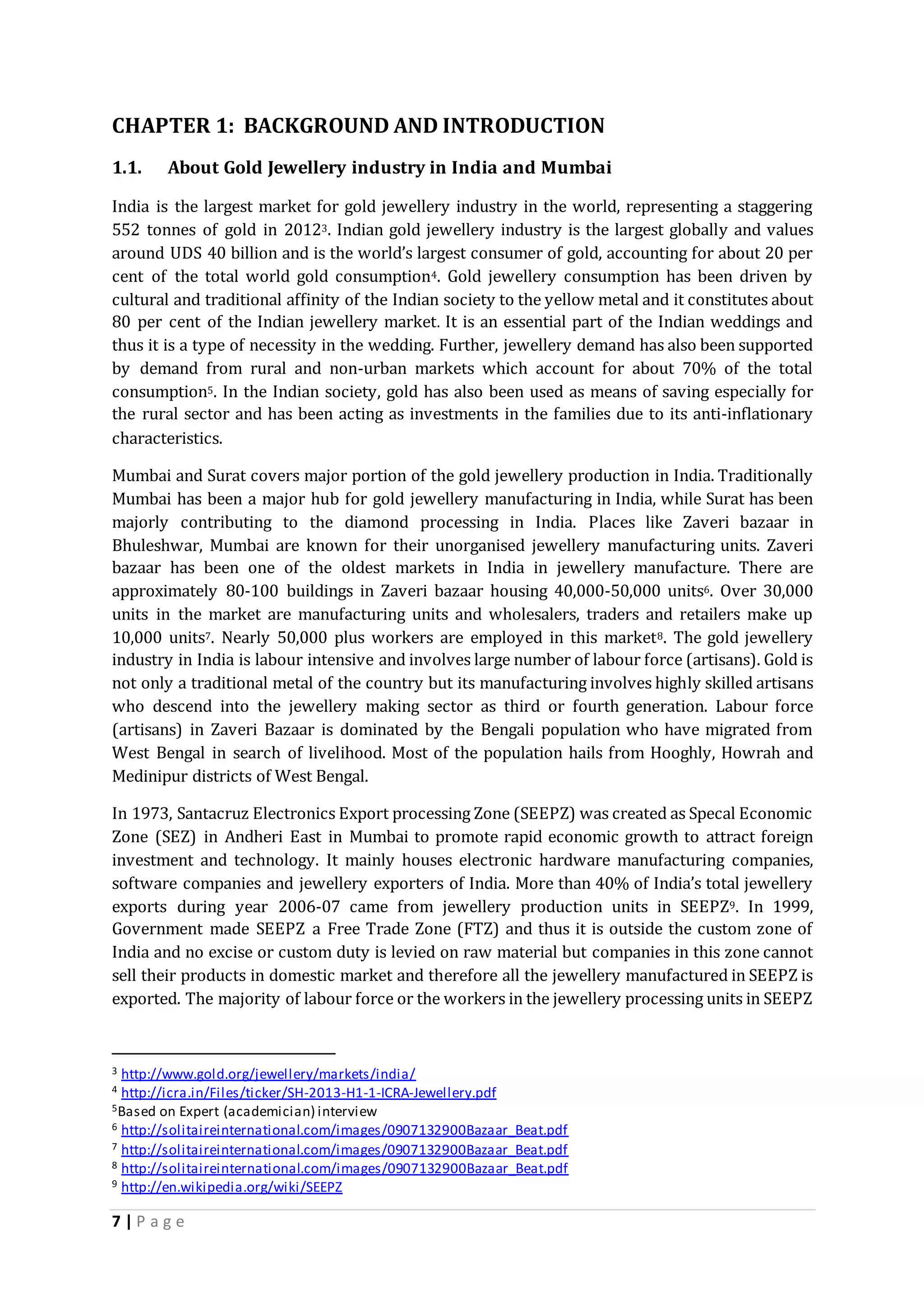 Forced labor in Indian Gold Jewellery Manufacturing | DOCX