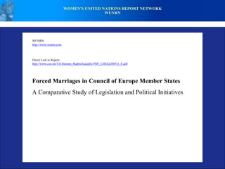 Child Brides - Forced Marriage | PPS