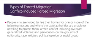 Forced migration | PPTX